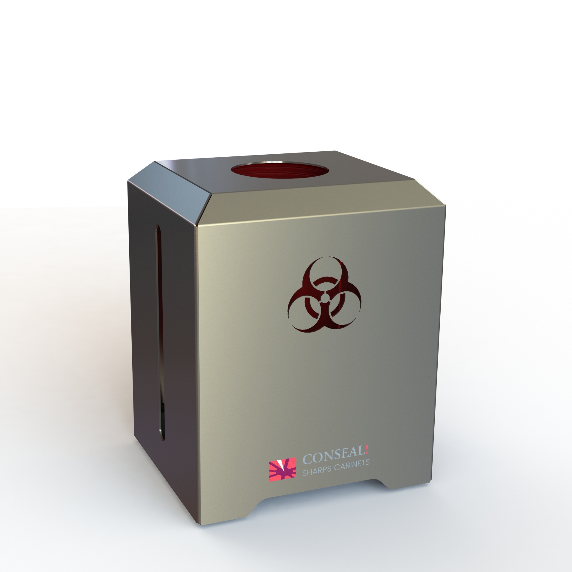 1.5 Qt Conseal Sharps Container Cover - Post Medical