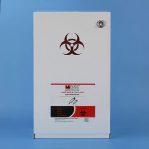 Starter Kit: 1.5 Gal Sharps Containers & Cabinet - Post Medical